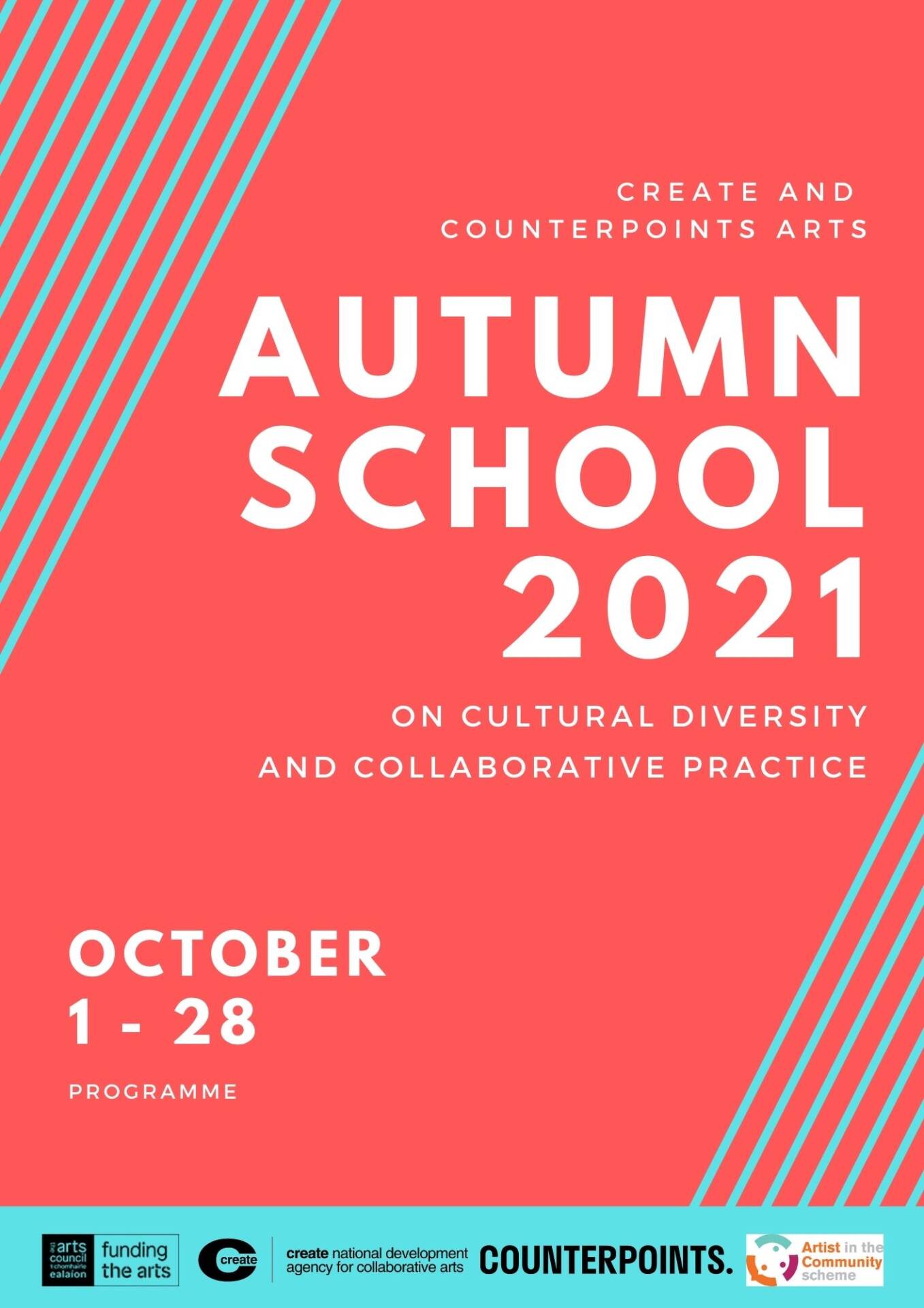 AUTUMN SCHOOL – CREATE AND COUNTERPOINTS ARTS - Counterpoints